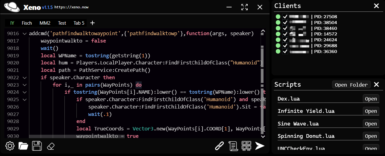 Xeno Executor - #1 Script Executor for Roblox on PC
